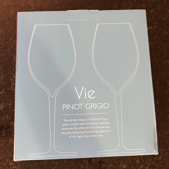 Nambe | Dining | New Nambe Vie Pinot Grigio Wine Glasses Set Of 2 ...